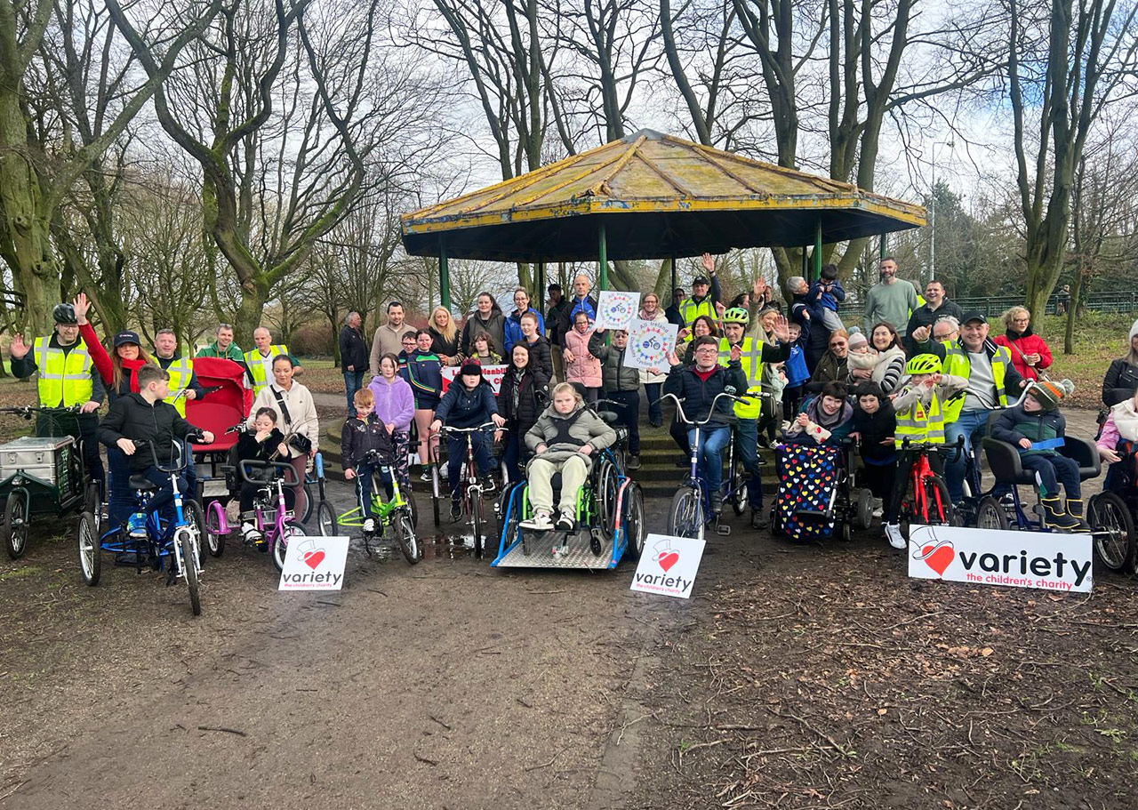 North Meets South for First Joint Disability Cycling Event - Variety ...