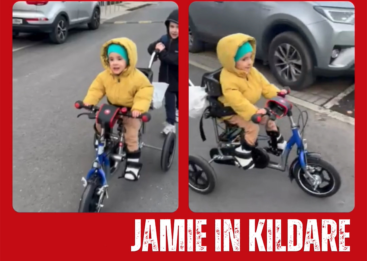 Cycling Therapy for Jamie in Co Kildare - Variety - the Children's ...